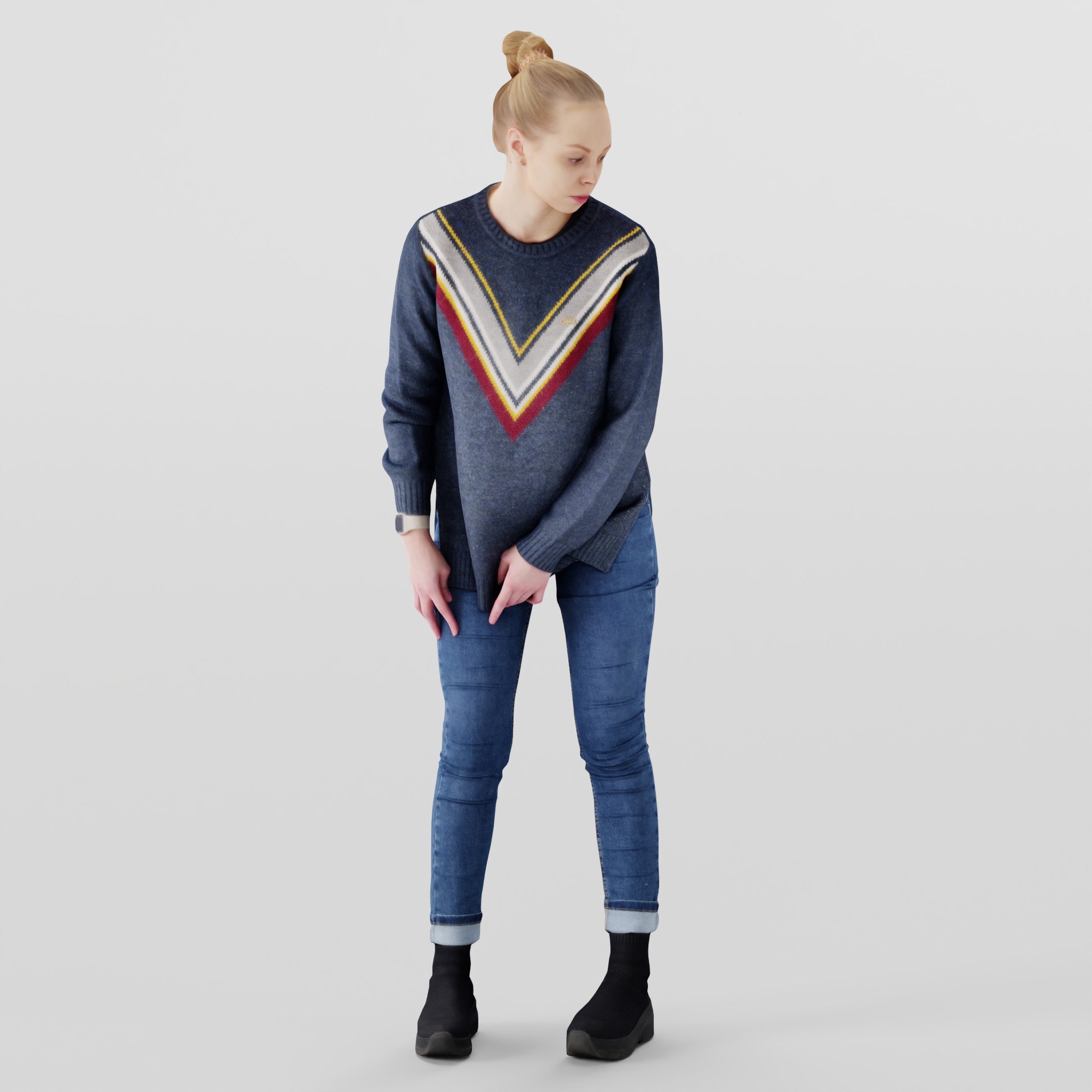 Just a Little | 3D Women models | BlenderKit