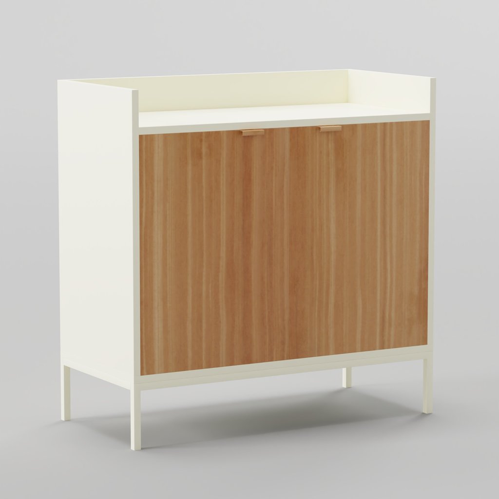 High Storage Cabinet | Cabinets models | BlenderKit