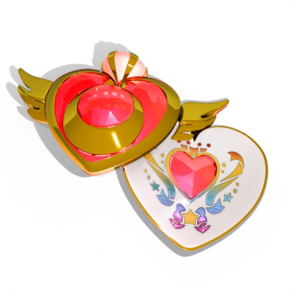 Sailor Moon's Power Locket | Miscellaneous models | BlenderKit