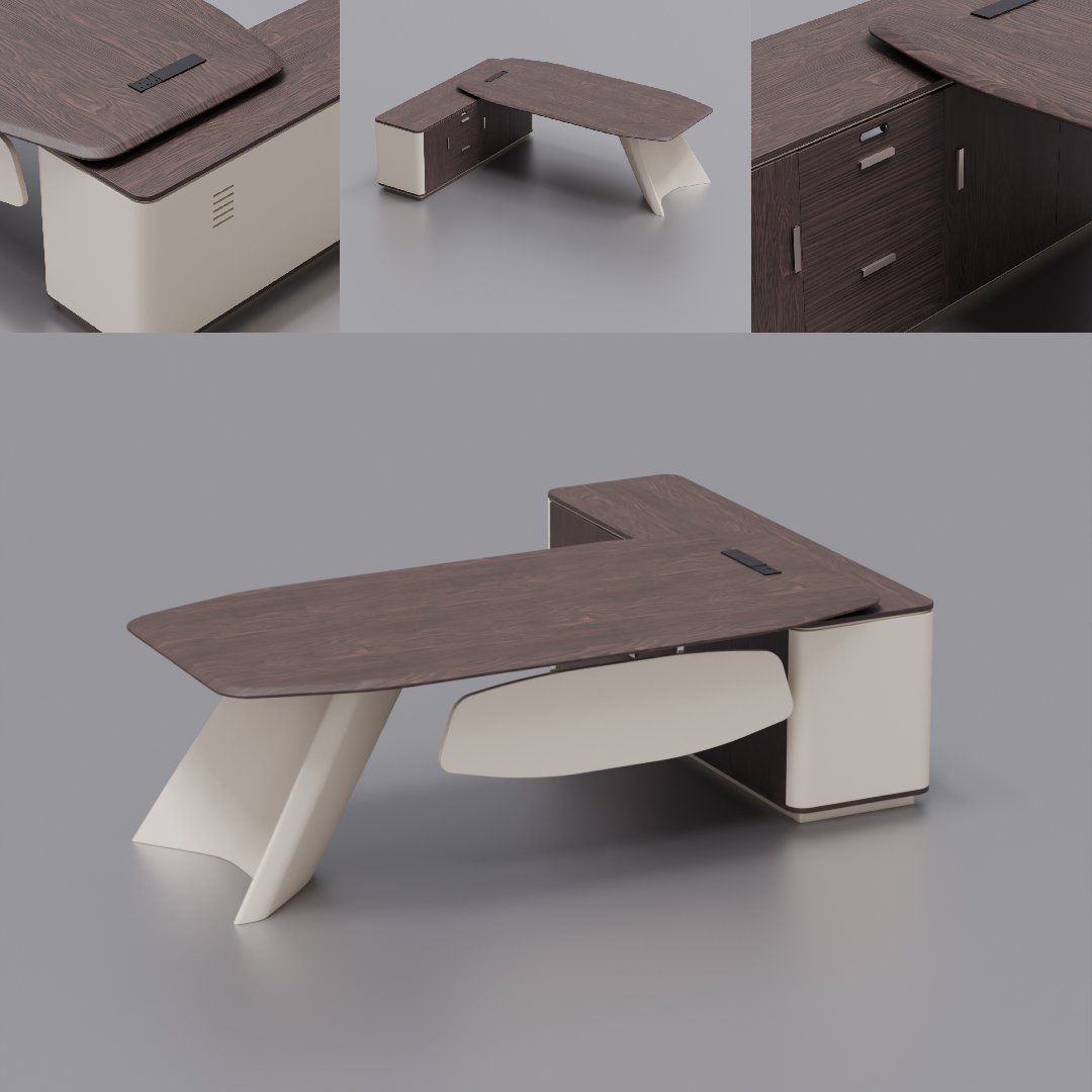 Office Desk | Desks models | BlenderKit