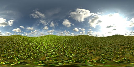 Sunny Green Hills | FREE Nature HDRis | BlenderKit