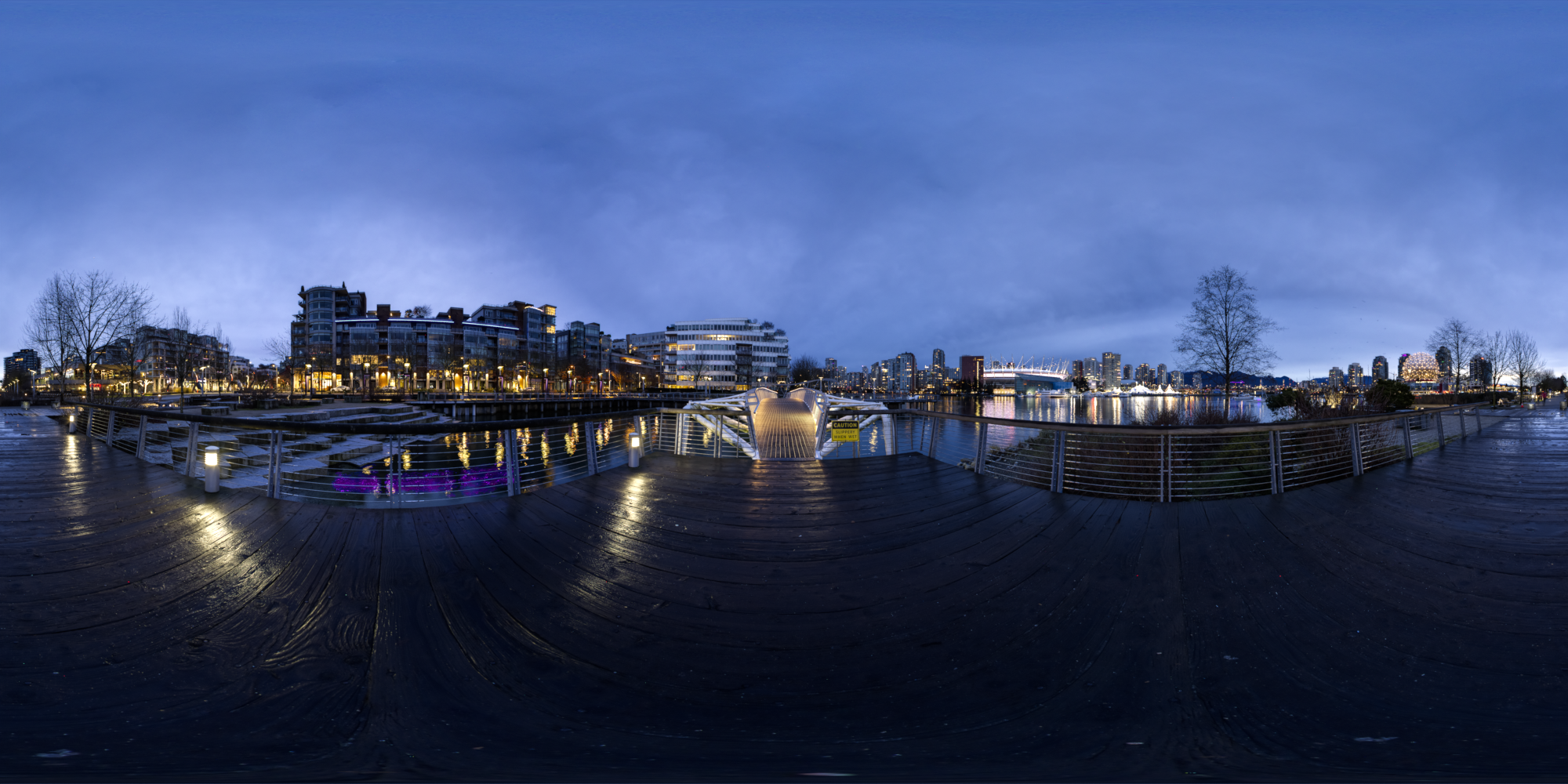 Overcast Morning Downtown Vancouver | Cityscapes HDRis | BlenderKit