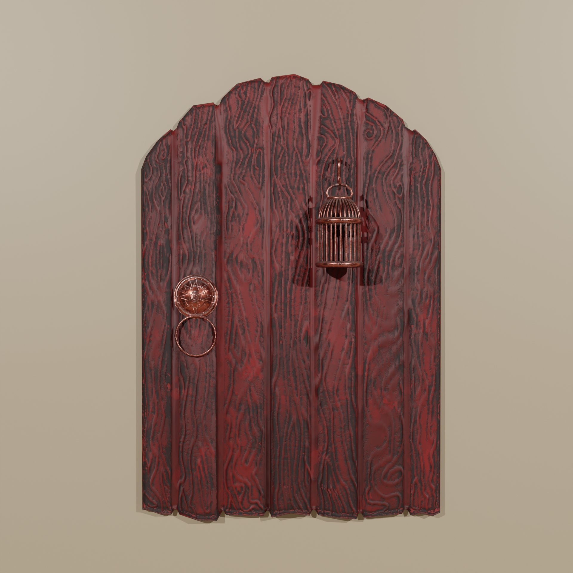 Hot door | 3D Door models | BlenderKit