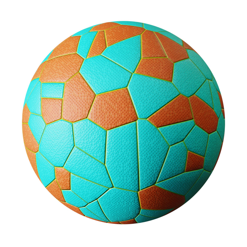 Colorful Studded Rubber | FREE organic materials | BlenderKit