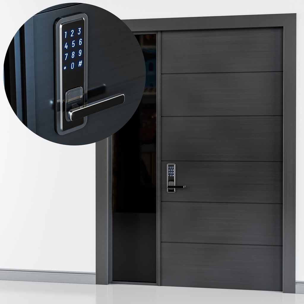Electric Door | Doors models | BlenderKit