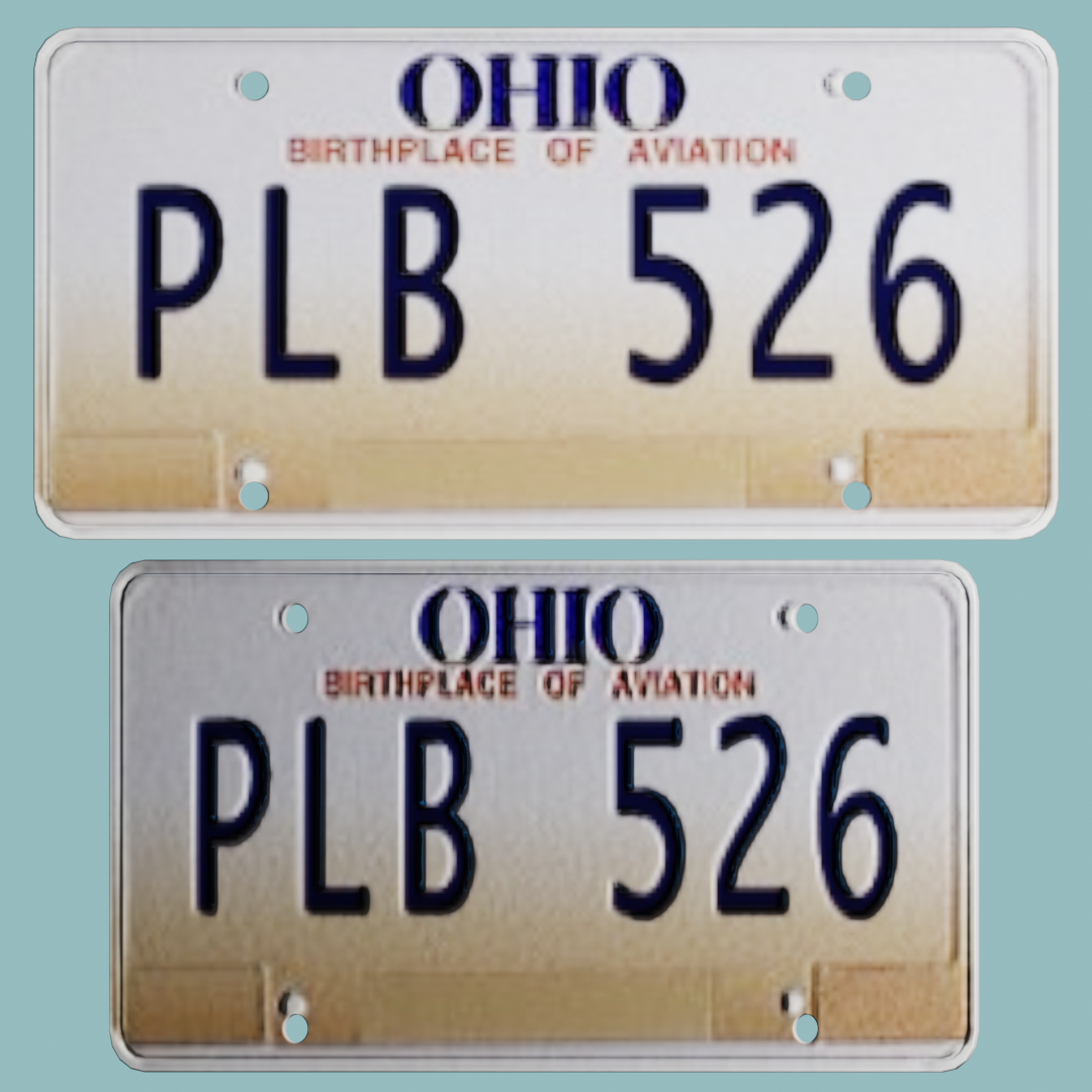 Ohio Licence plate PL | FREE Vehicle Parts models | BlenderKit