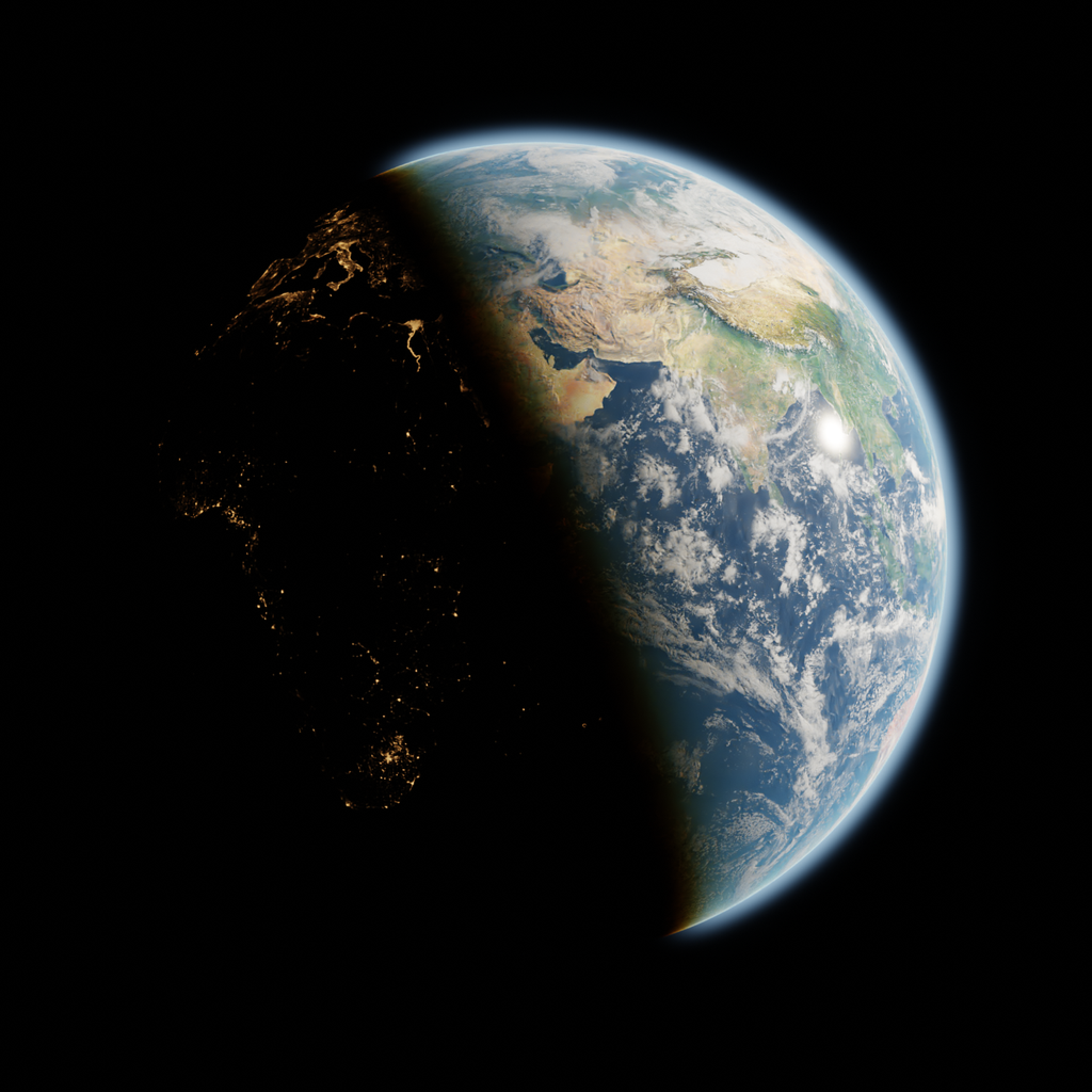 Earth | FREE Planet models | BlenderKit