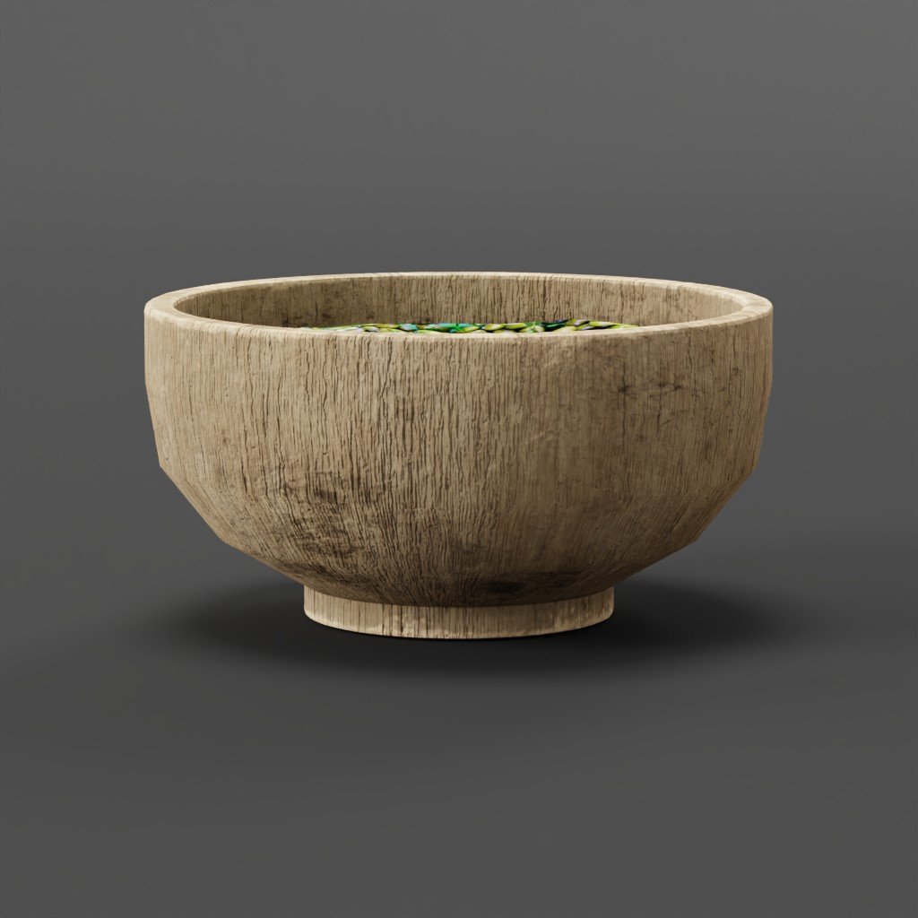 Olive bowl | Food models | BlenderKit