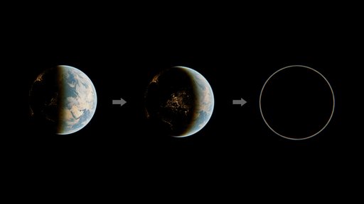 Earth Eclipse Animation | FREE Space scenes | BlenderKit