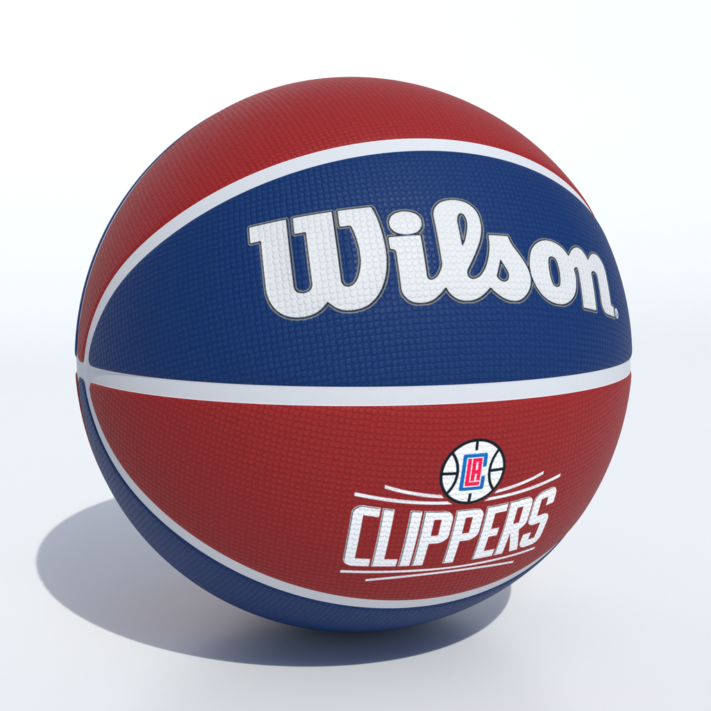 Wilson Los Angeles Clippers Basketball | Sport models | BlenderKit