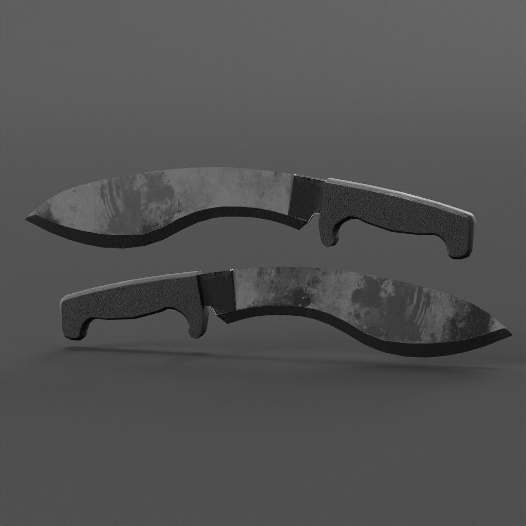 Knife 09 | Modern Weapons models | BlenderKit