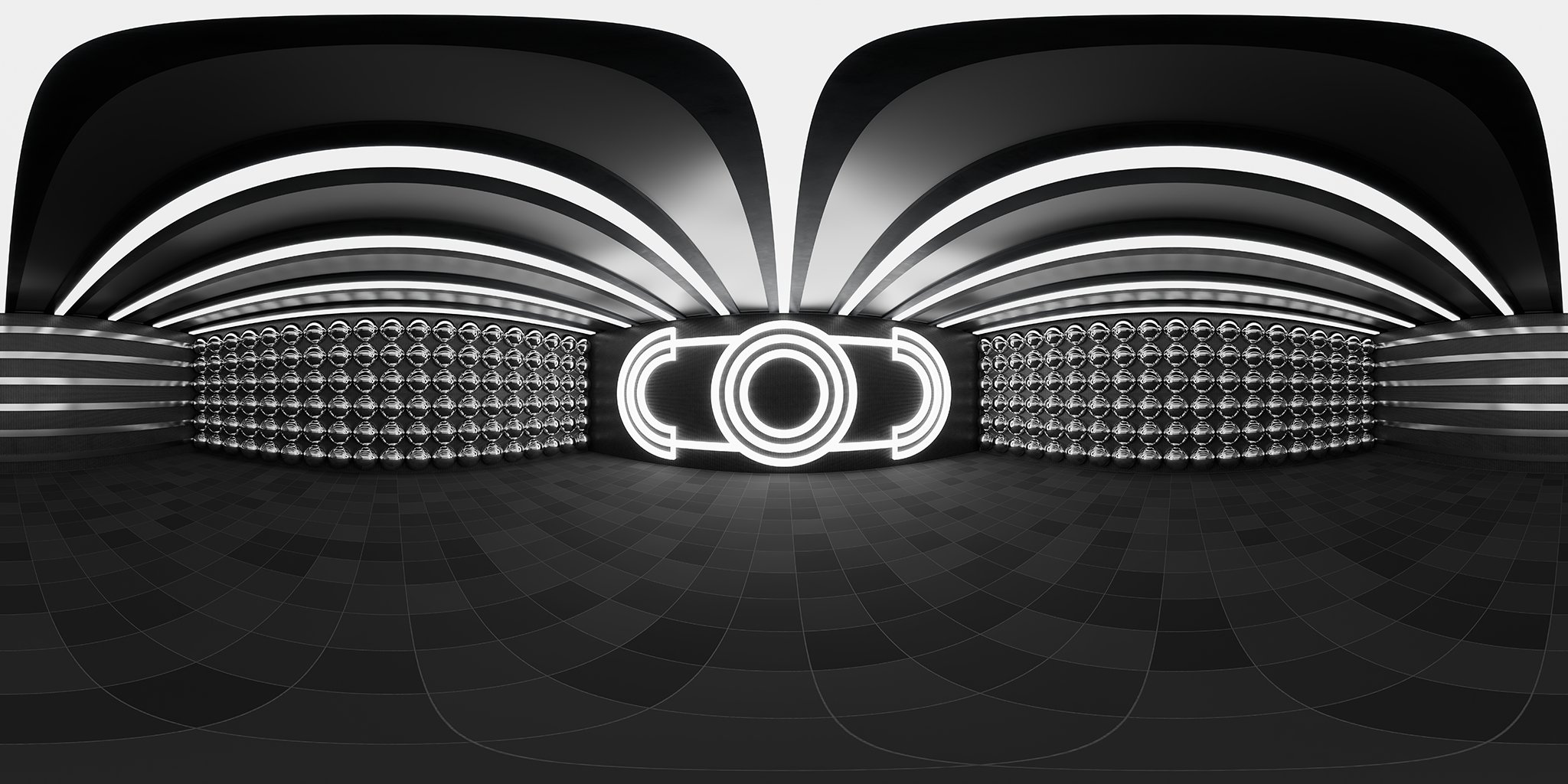 Studio HDRi - Black Chrome Lighting | Studio HDRis | BlenderKit