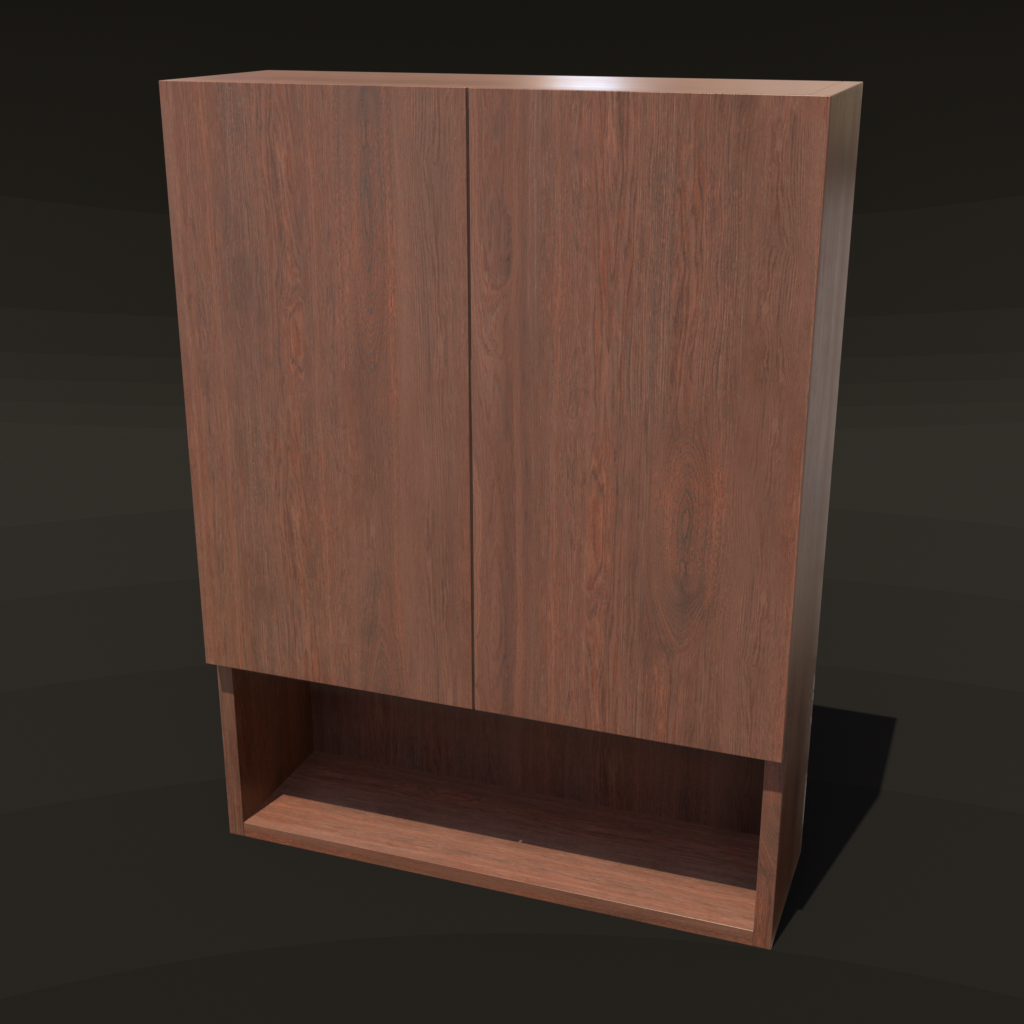 Double Sided Cabinet | Commodes models | BlenderKit