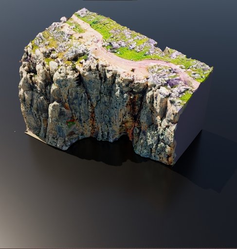 Cliff wall | FREE Terrains models | BlenderKit