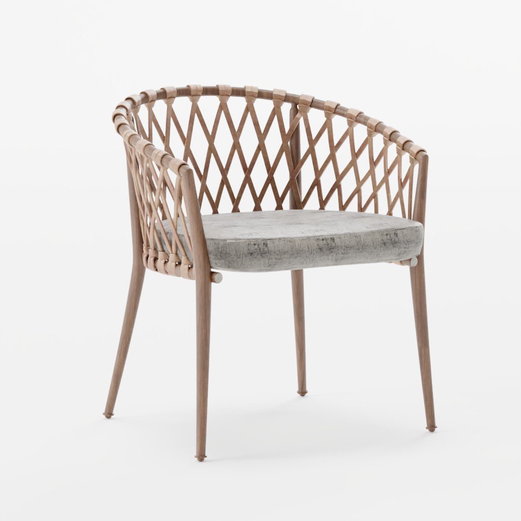 Leve chair | FREE 3D Chair models | BlenderKit