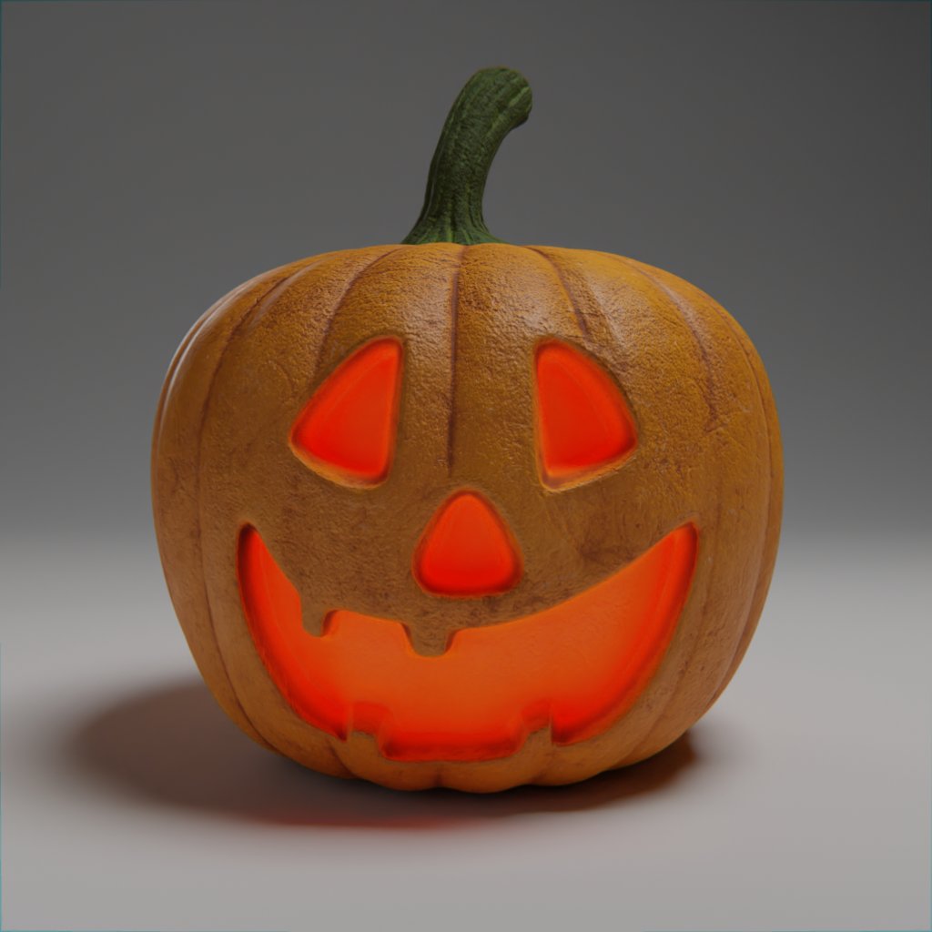 Pumpkin Large | Holiday Decorations models | BlenderKit