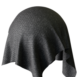 Black Wool and yarn | FREE fabric materials | BlenderKit