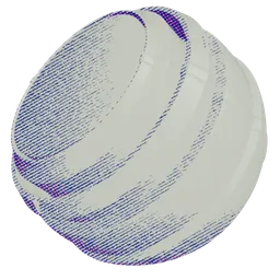 Bi-Color Cross Hatching Tone (Eevee) | FREE 3D fx materials | BlenderKit