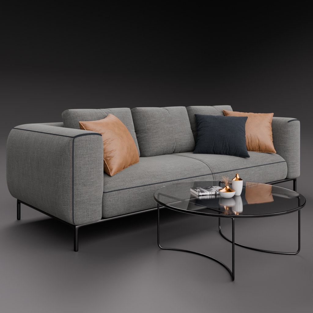 Sofa Raglan Home SF2211 | Sofas models | BlenderKit