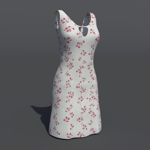 Woman Dress | Women Clothing models | BlenderKit