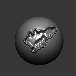 NS Metal Damage impact edges | damage brushes | BlenderKit