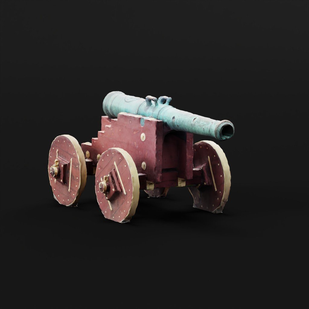 Cannon | FREE Historical Weapons models | BlenderKit