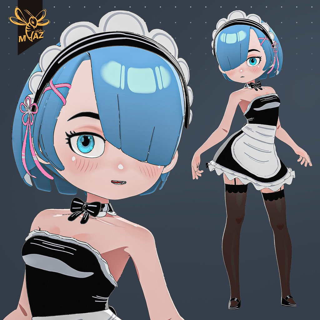 Rem - ReZero Anime Style -Servant | Fantasy Hero / Heroines models ...