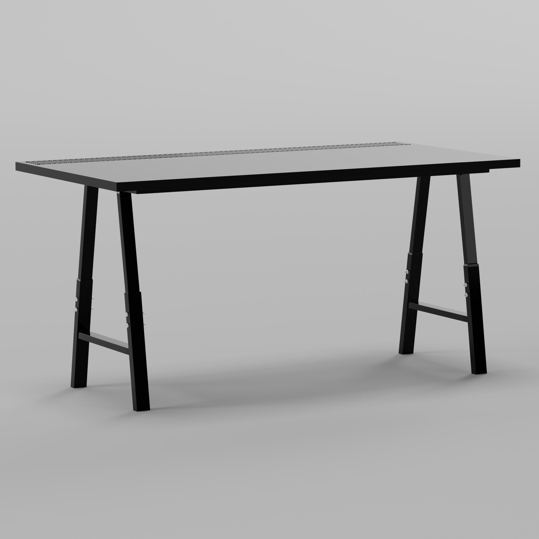Table steel | FREE Tables models | BlenderKit