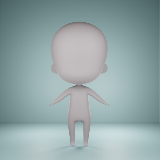 BlenderKit | Download the FREE Chibi base model