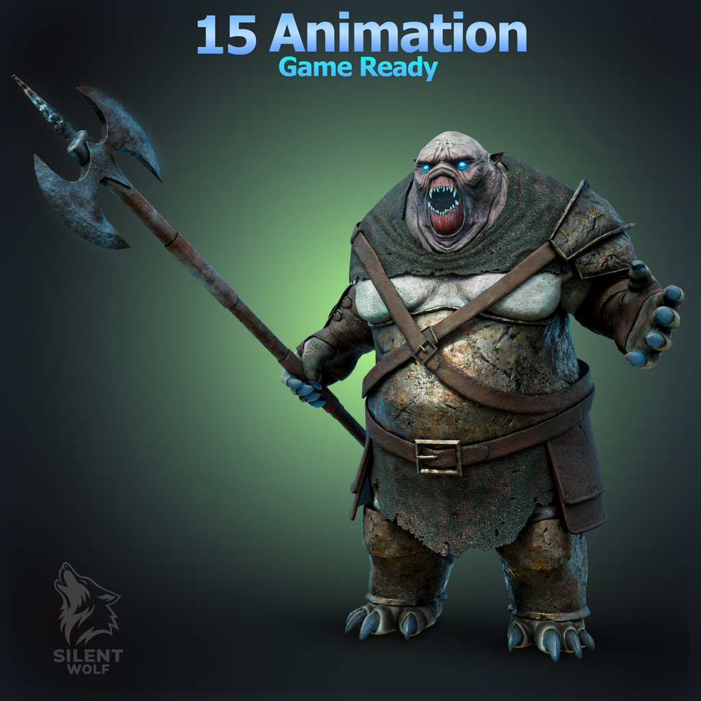 Undead Warlord-Rigged-Animated | Monsters & Creatures models | BlenderKit