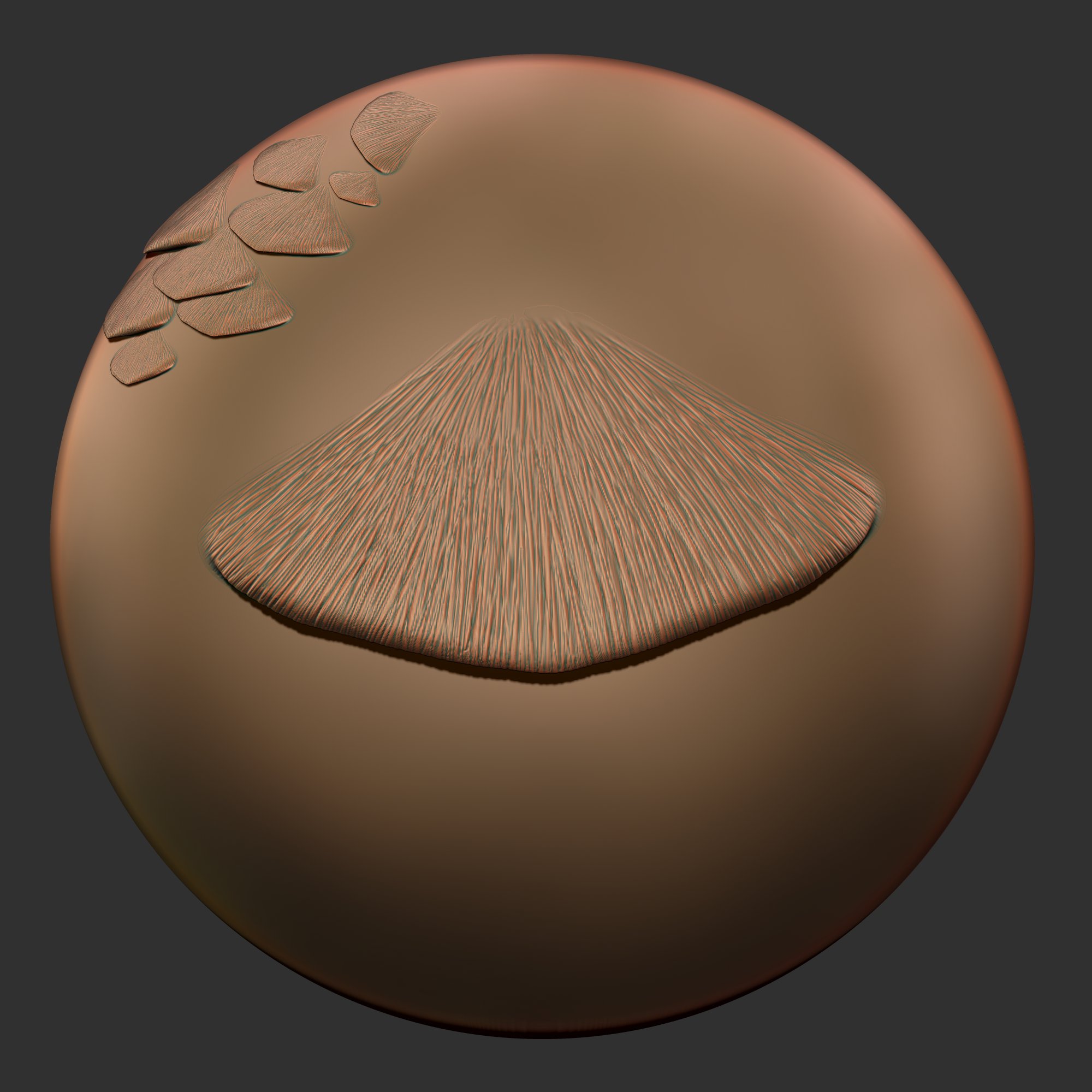 ER Fish Scale 02 | Scales brushes | BlenderKit