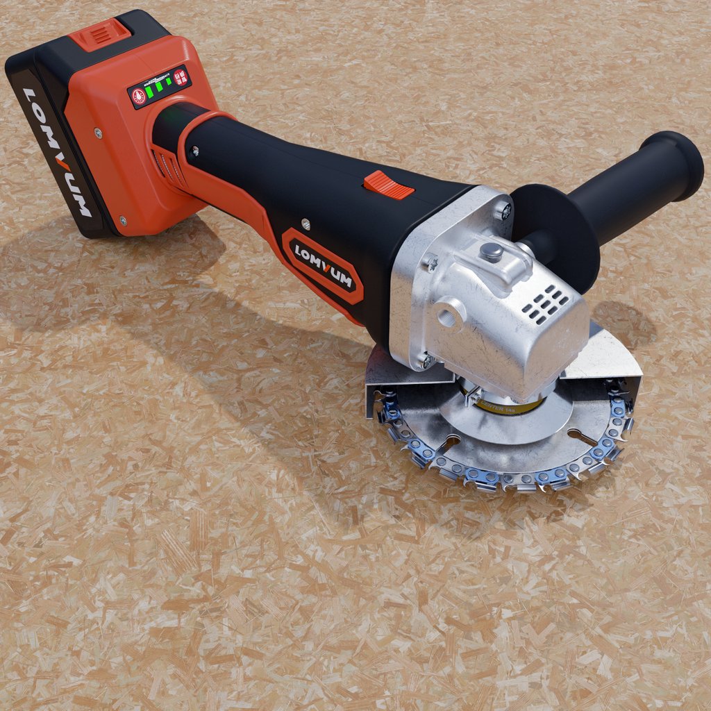 Angle grinder | FREE Powertools models | BlenderKit