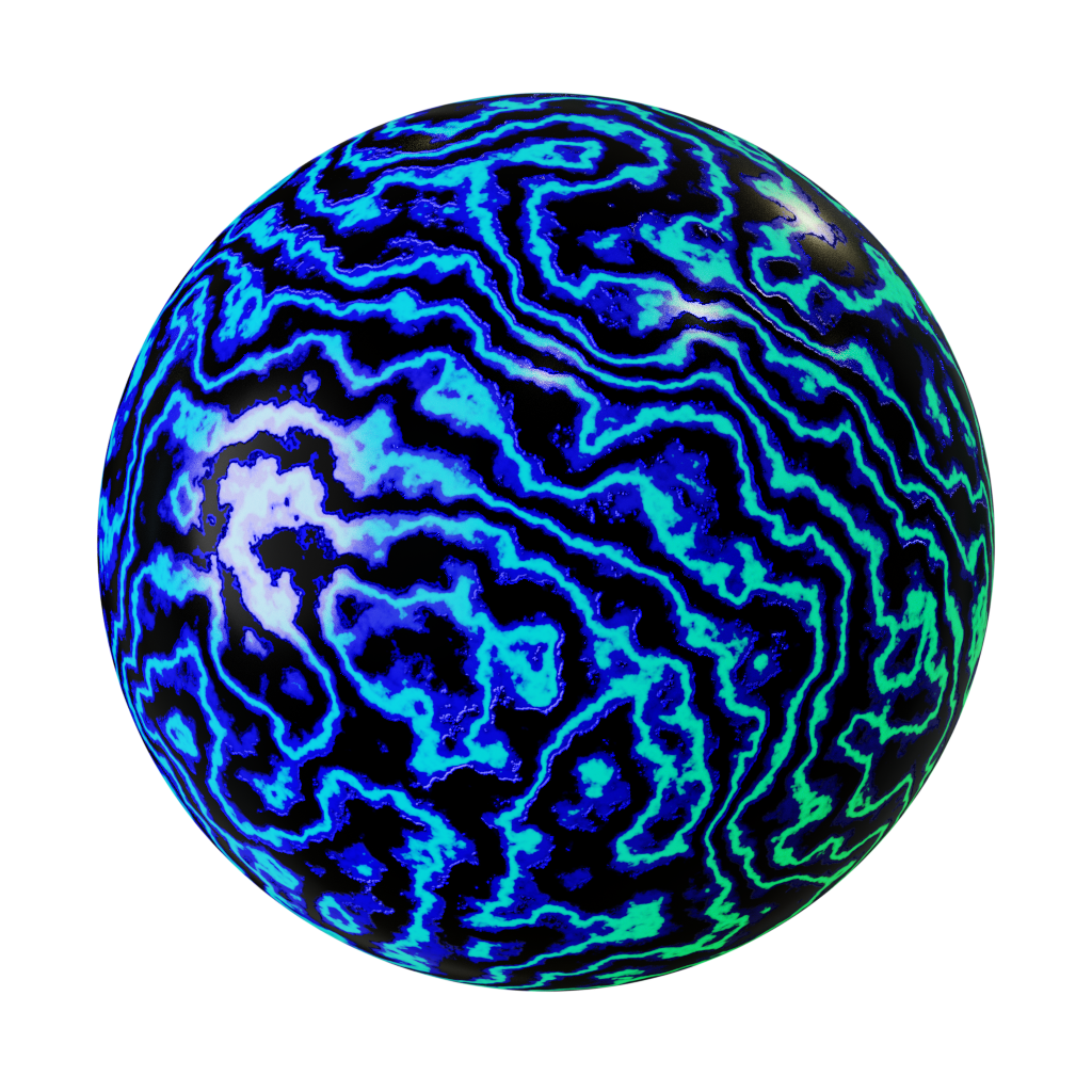 Psychedelic rock | FREE fx materials | BlenderKit