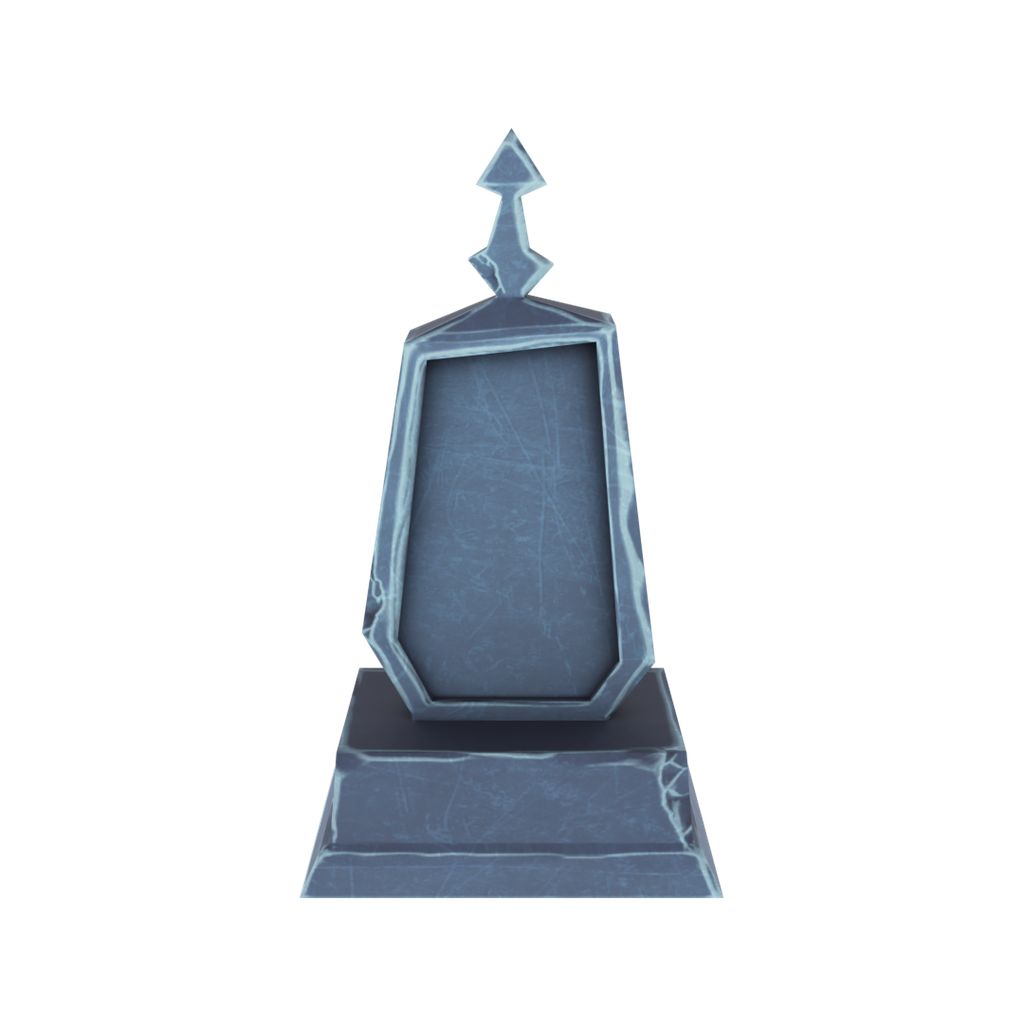 Stylized tombstone | Architecture models | BlenderKit