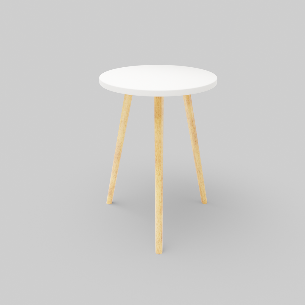 Minimalist round table | FREE Tables models | BlenderKit