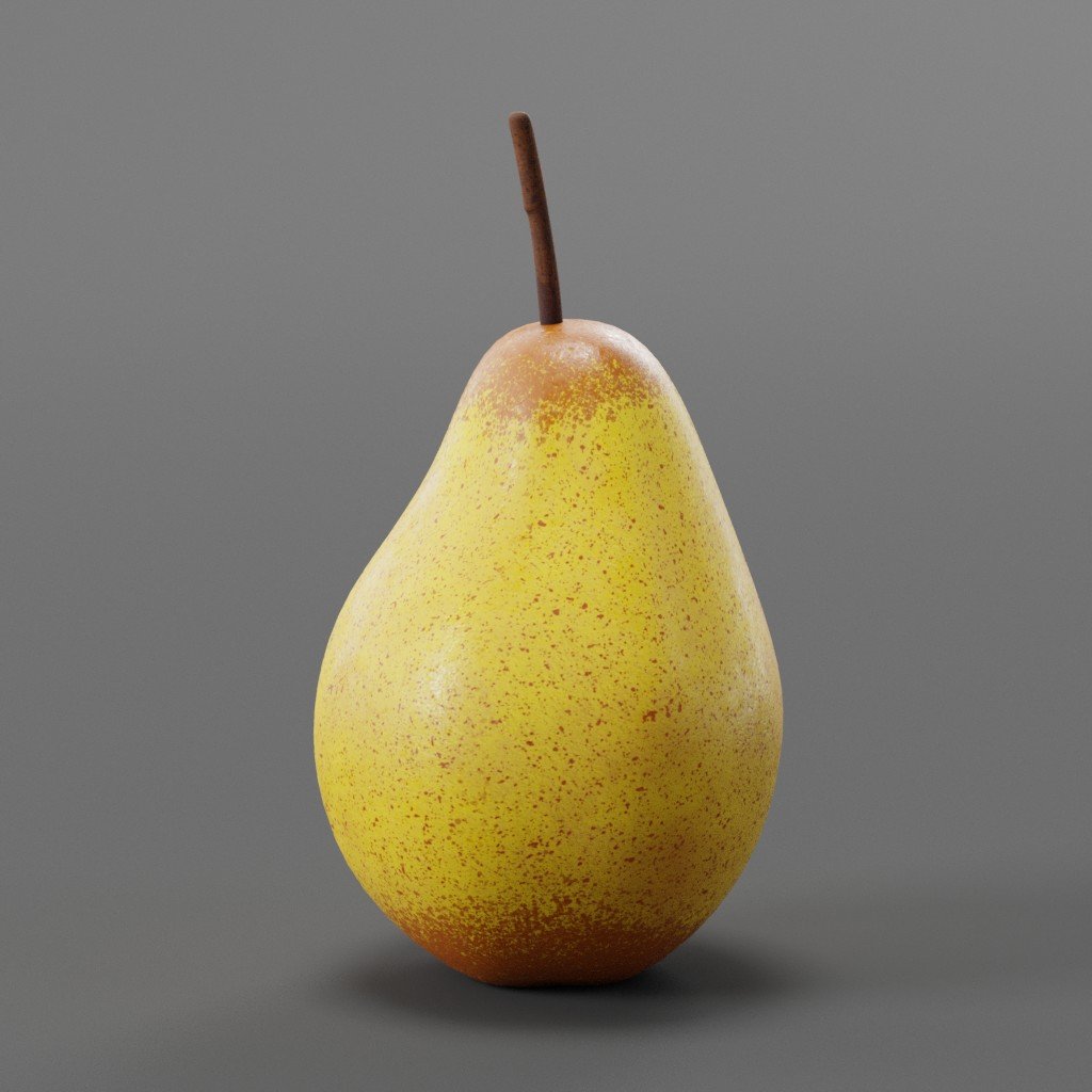 Pêra Rocha | Fruit & Vegetables models | BlenderKit