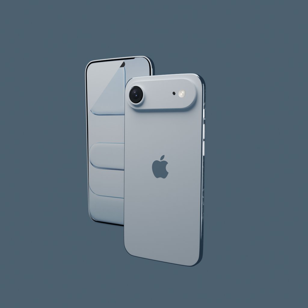 IPhone 16 - Ultra Realistic 3D Model | Smartphones models | BlenderKit