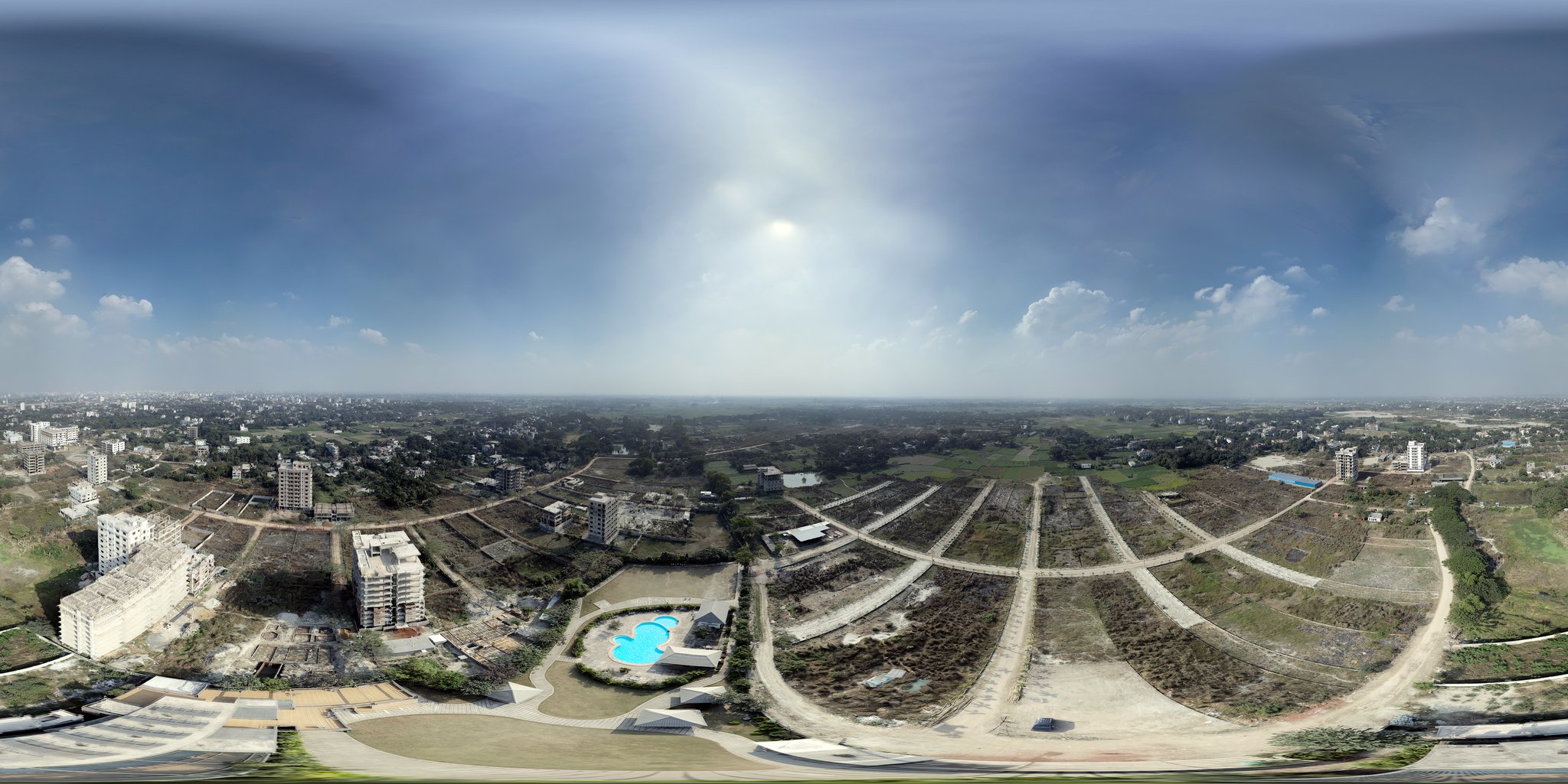 Panoramic Drone View | Landscapes HDRis | BlenderKit
