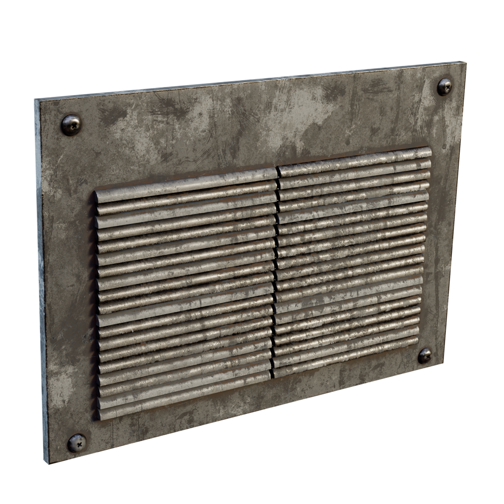 Air Vent | Facades models | BlenderKit