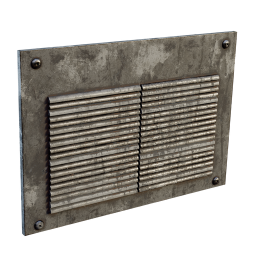 Air Vent | Facades models | BlenderKit