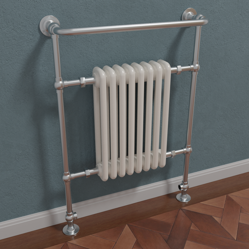 Column Type Towel Radiator III | Towel Rails models | BlenderKit