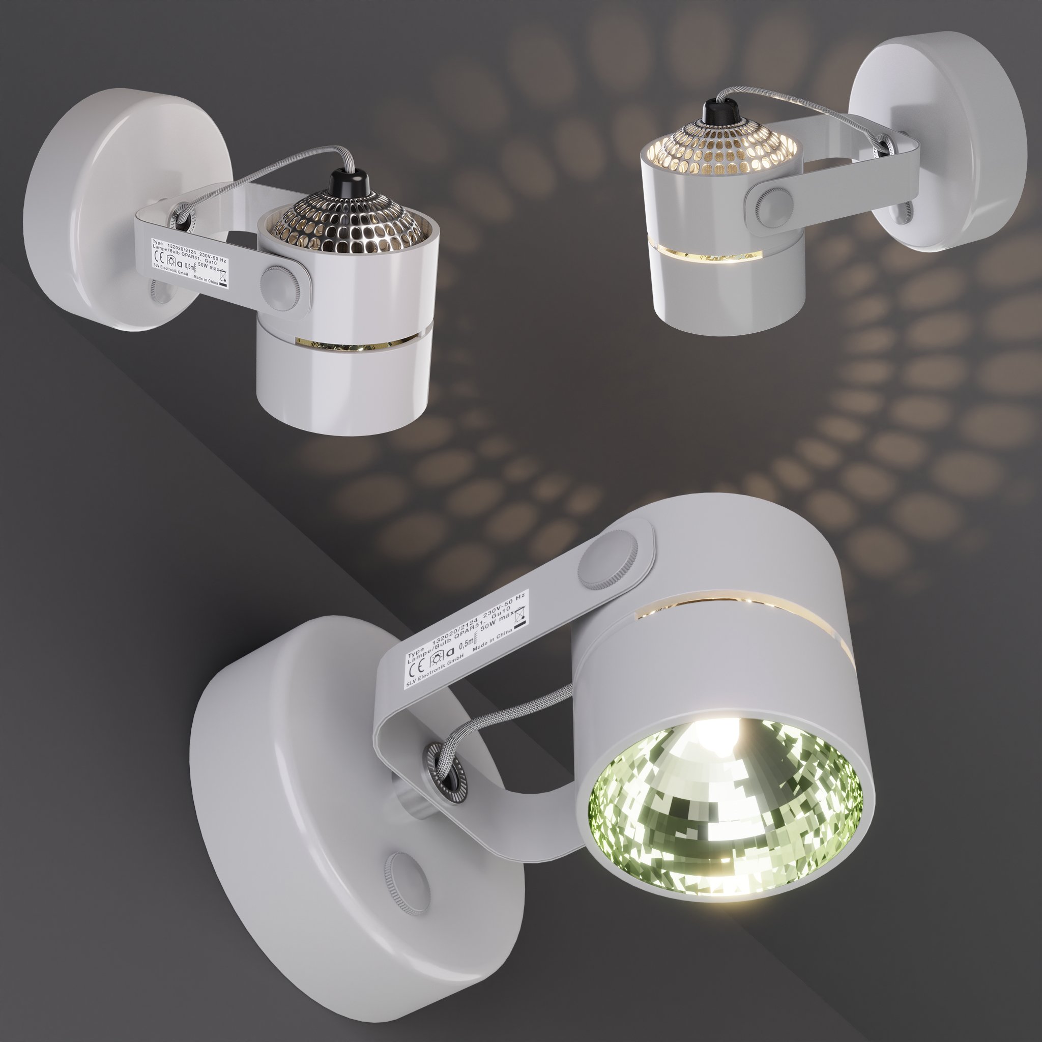 Edite single spotlight | Wall Light models | BlenderKit