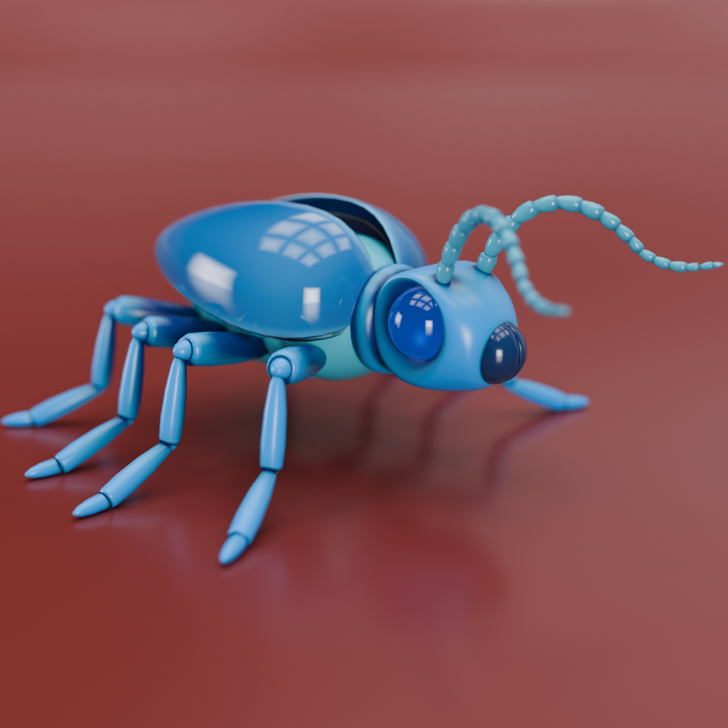 Butterfly-Rigged | Insects models | BlenderKit