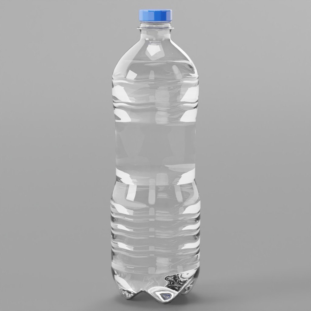PET Water Bottle Unlabeled | FREE Beverages models | BlenderKit