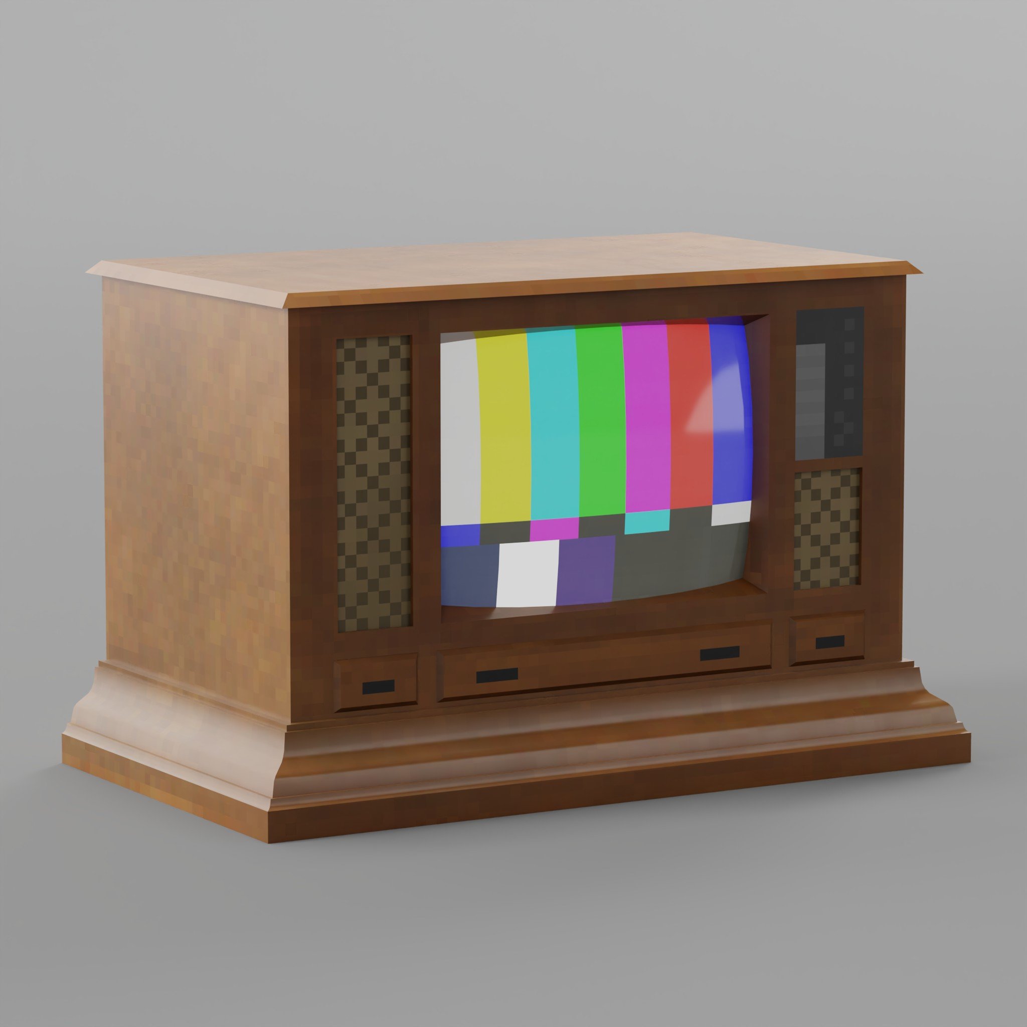 Generic Console TV | Video devices models | BlenderKit