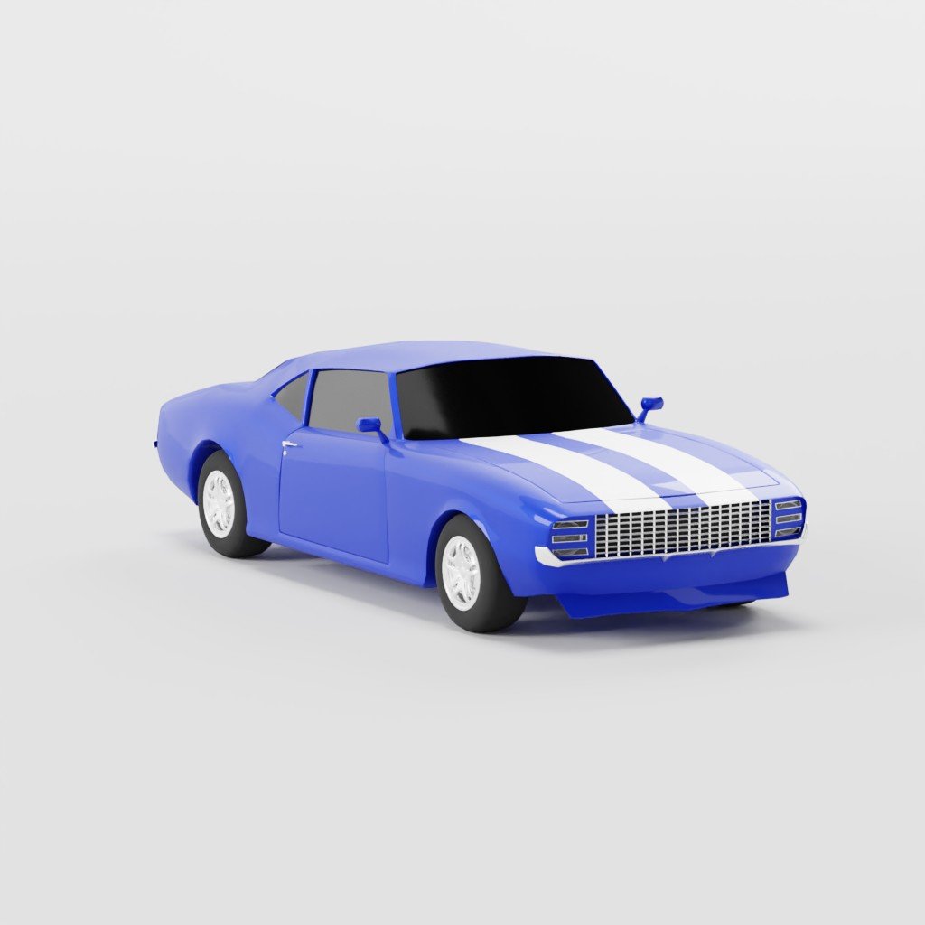 Chevrolet Camaro 1969 | Modern Cars models | BlenderKit