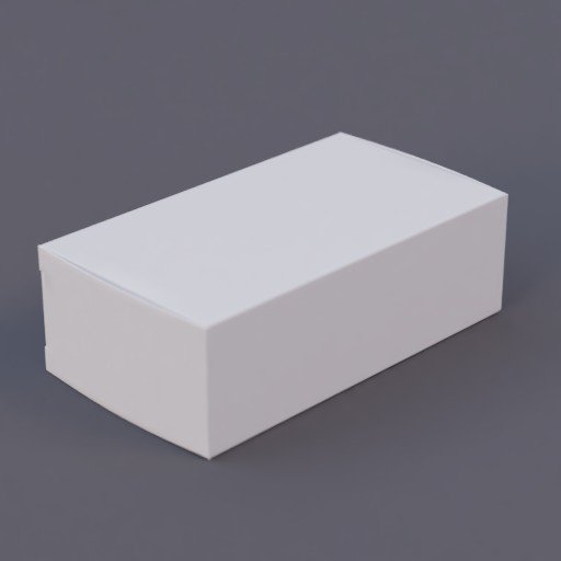 white paper box | 3D Stationery models | BlenderKit