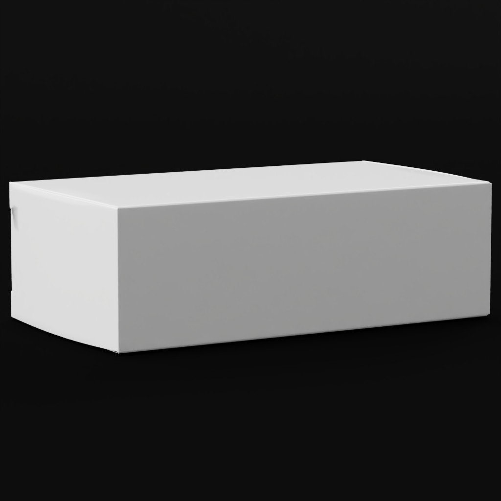 white paper box | Stationeries models | BlenderKit