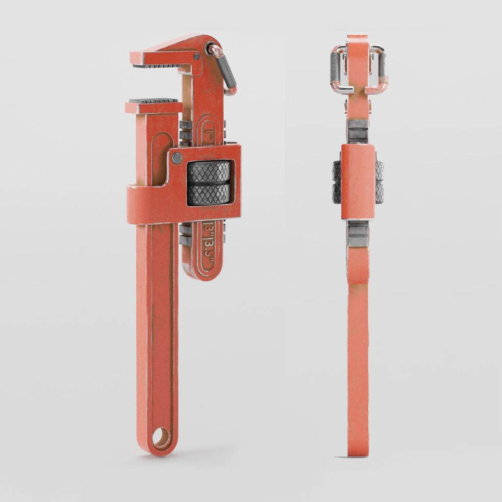 Wrench Tool | FREE Handtools models | BlenderKit