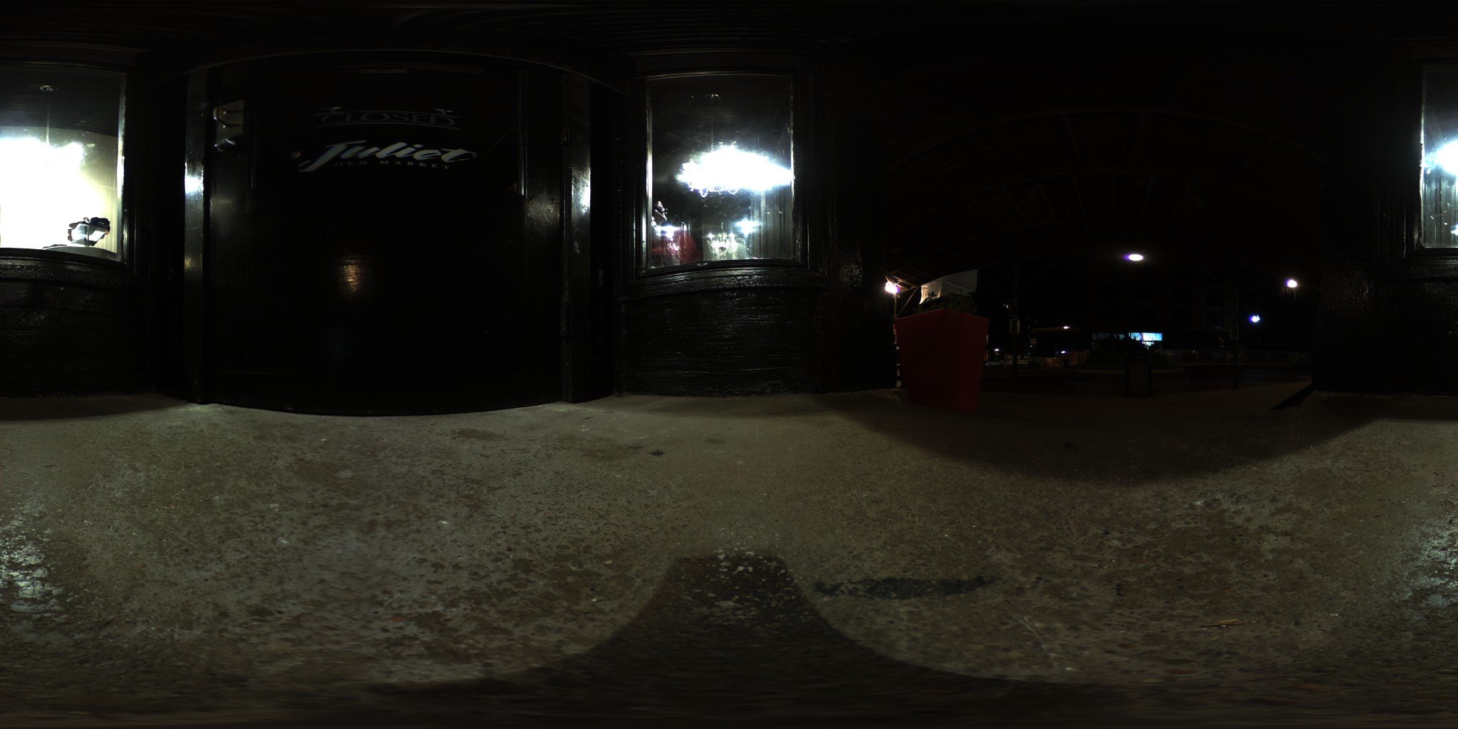 Closed shop HDRI | Urban Elements HDRis | BlenderKit